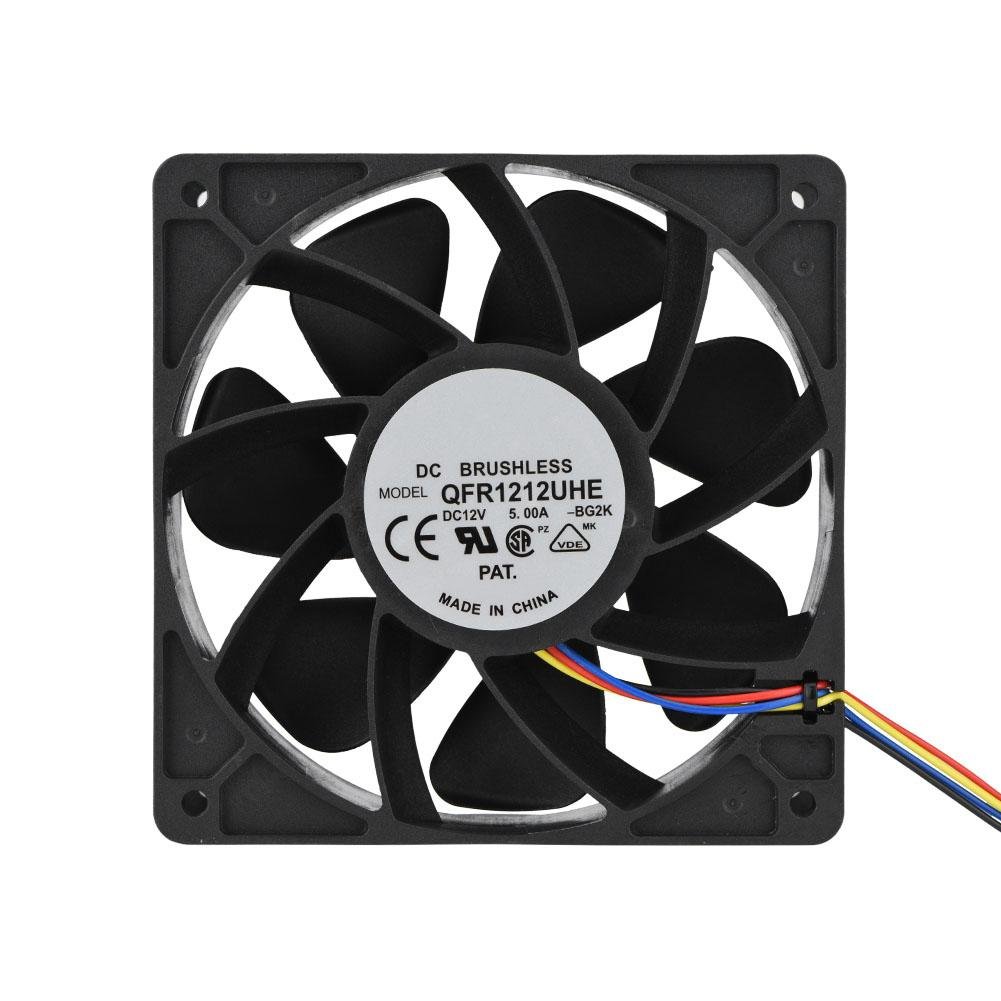 Tosuny Standard Case Fan, Cooling Fan DC 12V 5.0A 7500RPM Ultra Quiet Computer Cooling Fan Replacement 4 Pin Connector for Antminer S7 S9