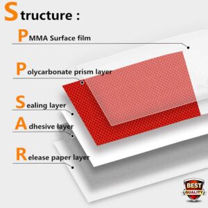 2 inch x 160Feet Reflective Safety Tape DOT-C2 Waterproof Red and White Adhesive conspicuity tape for trailer, outdoor, cars, trucks