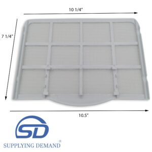 Supplying Demand WK85X10011 1476129 Dehumidifier Air Filter Replacement 10-1/2 x 7-1/4 Inch Model Specific Not Universal