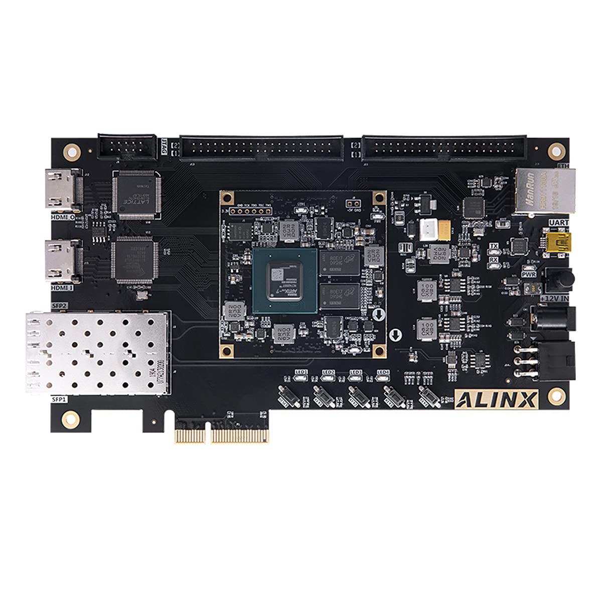 ALINX AX7A200: Artix-7 XC7A200T (FPGA Development Board + USB Downloader)