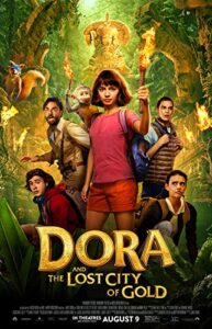 dora and the lost city of gold (2019) original authentic movie poster 27x40 - double-sided - danny trejo - benicio del toro