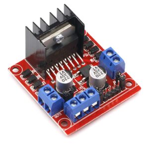 ACEIRMC 5pcs L298N Motor Driver Controller Board DC Dual H-Bridge Robot Stepper Motor Control and Drives Module for Arduino Smart Car Power UNO MEGA R3 Mega2560 (Controller Board)