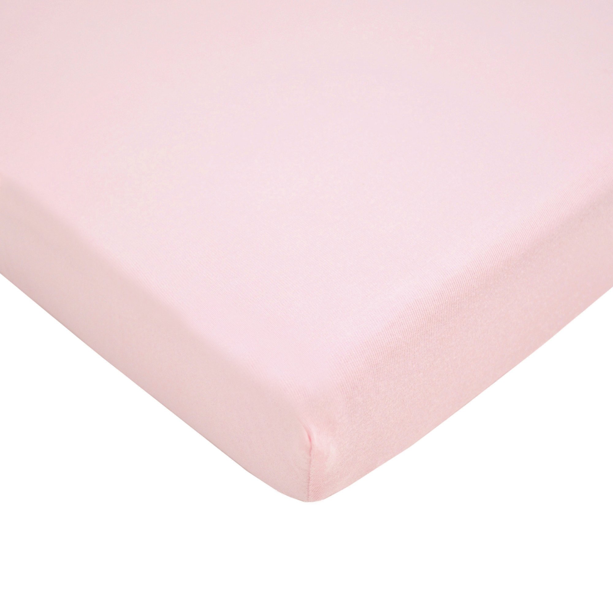 American Baby Company 15" x 33" Fitted Bassinet Sheet, 100% Natural Cotton Jersey Knit, Pink/Gray/White, Soft Breathable, for Boys and Girls, 15x33 Inch Pack of 3