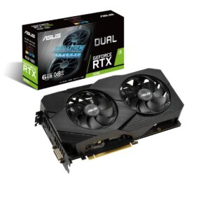 ASUS Dual EVO Gaming GeForce RTX 2060 6GB GDDR6 with The All-New NVIDIA Turing GPU Architecture DUAL-RTX2060-6G-EVO