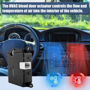 LCWRGS 604-213 Rear Blend Door Actuator Compatible with Ford Expedition 2002-2017, Ford Explorer 2002-2010, Lincoln Aviator & Navigator 2003-2005, Auxiliary Mode Temperature