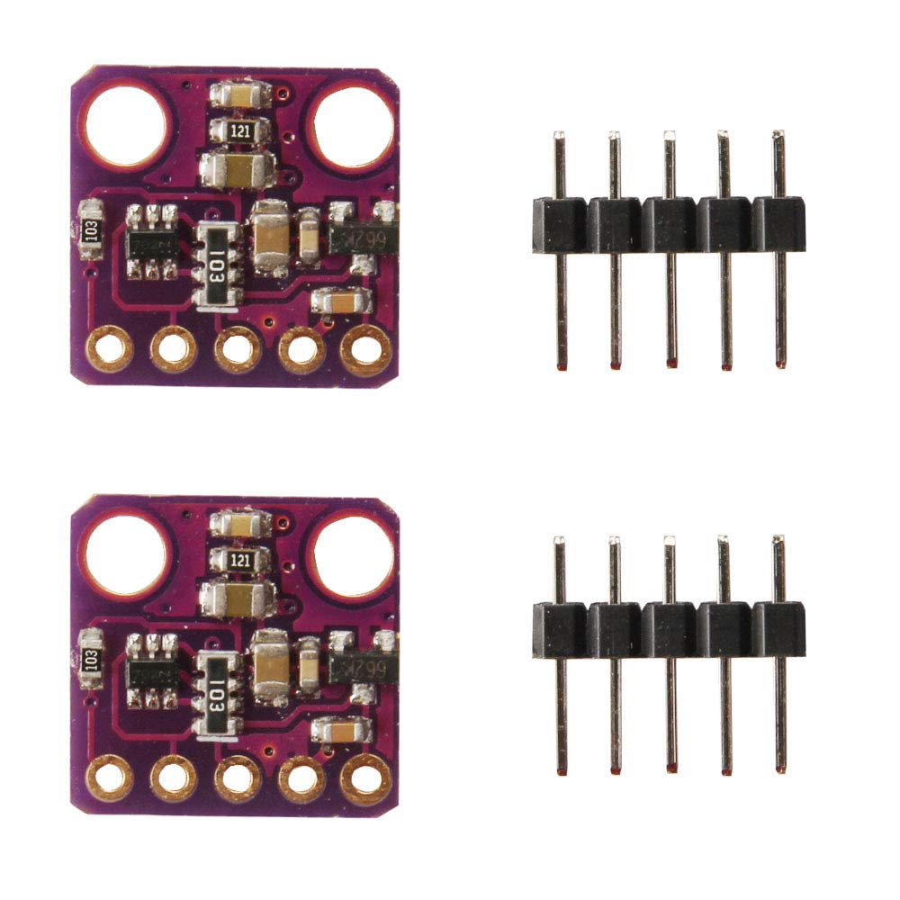 Comimark 2Pcs GY-9960LLC APDS-9960 RGB and Gesture Sensor Module I2C Breakout for Arduino