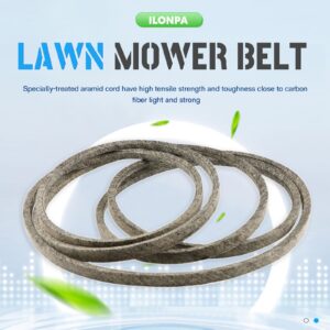 Lawn Mower Transmission Drive Belt Fits for Cub Cadet MTD 754-0467 754-0467A 954-0467 954-0467A Toro 112-0301 90 1/2 x 5/8, Made with Aramid Cord