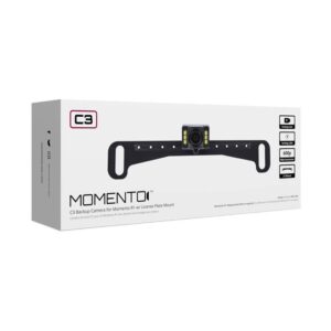 momento mr-c300 c3 rear camera set for r1 rearview mirror