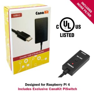 CanaKit Raspberry Pi 4 Starter Kit - 2GB RAM