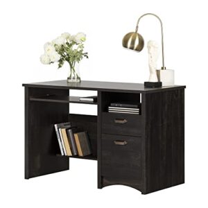 South Shore Gascony Desk-Rubbed Black