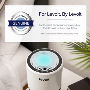 LEVOIT LV-H132 Air Purifier Replacement Filter, 3-in-1 Nylon Pre-Filter, High-Efficiency Activated Carbon Filter, LV-H132-RF, 2 Pack