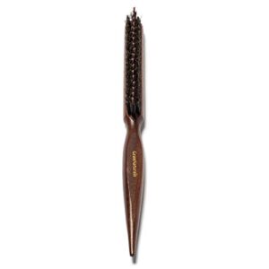 GranNaturals Boar & Nylon Bristle Teasing Brush -Teasing Comb with Rat Tail Pick for Hair Sectioning for Edge Control, Backcombing, Smoothing, and Styling Thin & Fine Hair to Create Volume