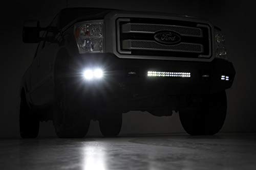 Rough Country Heavy Duty LED Front Bumper for 11-16 Ford Super Duty - 10783