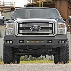 Rough Country Heavy Duty LED Front Bumper for 11-16 Ford Super Duty - 10783