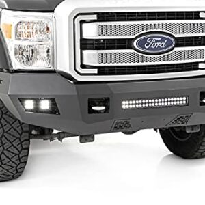 Rough Country Heavy Duty LED Front Bumper for 11-16 Ford Super Duty - 10783