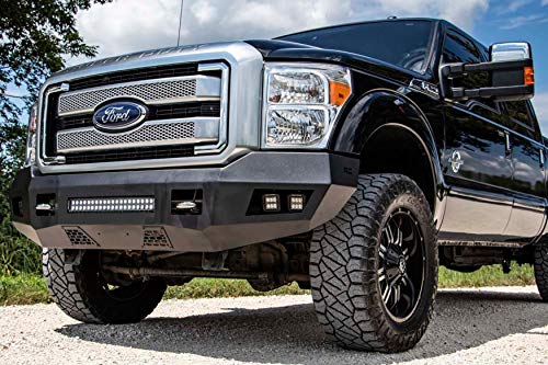 Rough Country Heavy Duty LED Front Bumper for 11-16 Ford Super Duty - 10783