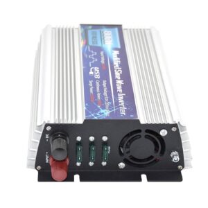 Power Inverter 800W with Dual sockets Output and USB5V 2000mA Input DC12V or 24V, Output AC110V 60Hz (12V)