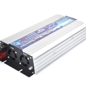 Power Inverter 1500W with Output Dual sockets. Input 12V or 24V and Output 110V 60Hz with DC5V 2000mA Output. (12V)