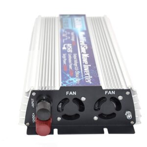 Power Inverter 1500W with Output Dual sockets. Input 12V or 24V and Output 110V 60Hz with DC5V 2000mA Output. (12V)