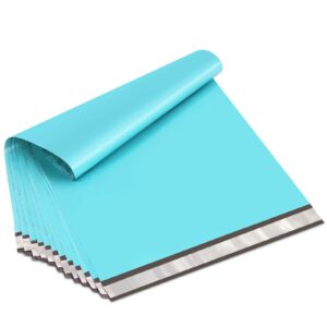 ucgou poly mailers 19x24 inch teal 50 pack extra large shipping bags strong thick mailing envelopes self seal adhesive waterproof and tear proof boutique postal for clothing quilt and more