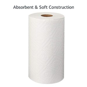 AmazonCommercial 2-Ply White Adapt-a-Size Kitchen Paper Towels, Rolls Individually Wrapped, FSC Certified, 4200 Sheets,140 Count (Pack of 30)