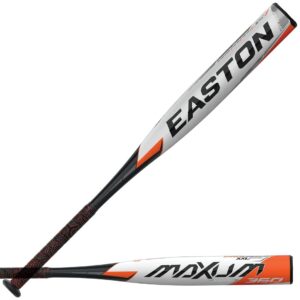 easton maxum 360 ussa 2 5/8 in. barrel youth baseball bat, drop -5, 31/26 black/orange