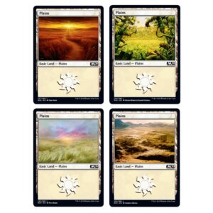 Magic The Gathering Core Set Land Station (400 Cards) , Black, 13+ years