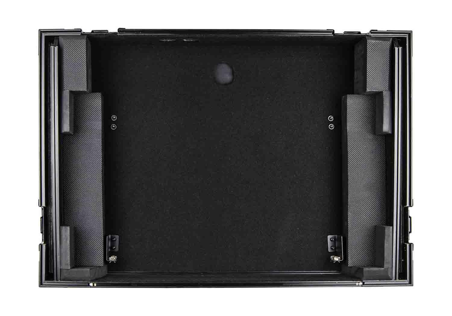 ODYSSEY FZGSPIDDJ8001BL Black Label Glide Style Controller Case Compatible with Pioneer Ddj-800, 1U Rack Space