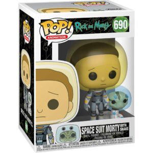 Funko Pop! Animation: Rick and Morty - Space Suit Morty with Snake