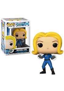 funko pop pop! marvel: fantastic four - invisible girl, multicolor, standard