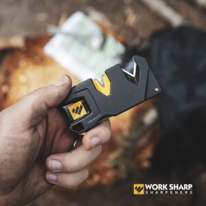 Work Sharp Compact Pivot Plus Knife Sharpener, Compact Pocket Knife and Fish Hook Sharpener