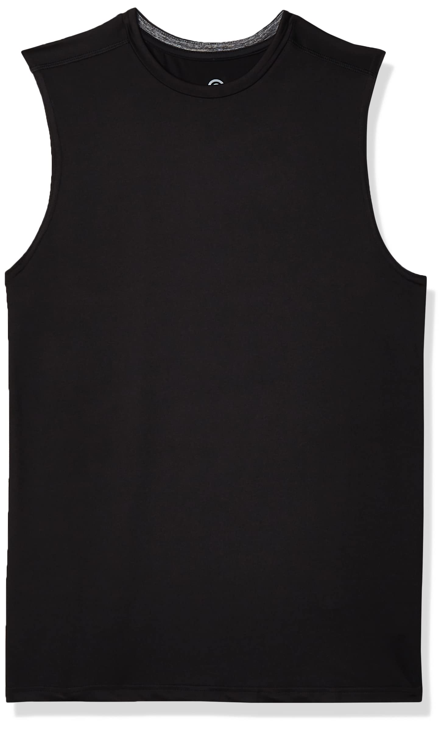 C9 Champion mens Sleeveless Tech Tee T Shirt, Ebony, Medium US