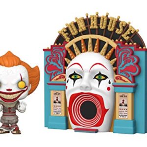 Funko Pop! Town: It 2 - Demonic Pennywise with Funhouse, Multicolor