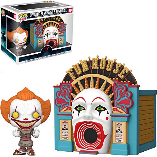 Funko Pop! Town: It 2 - Demonic Pennywise with Funhouse, Multicolor