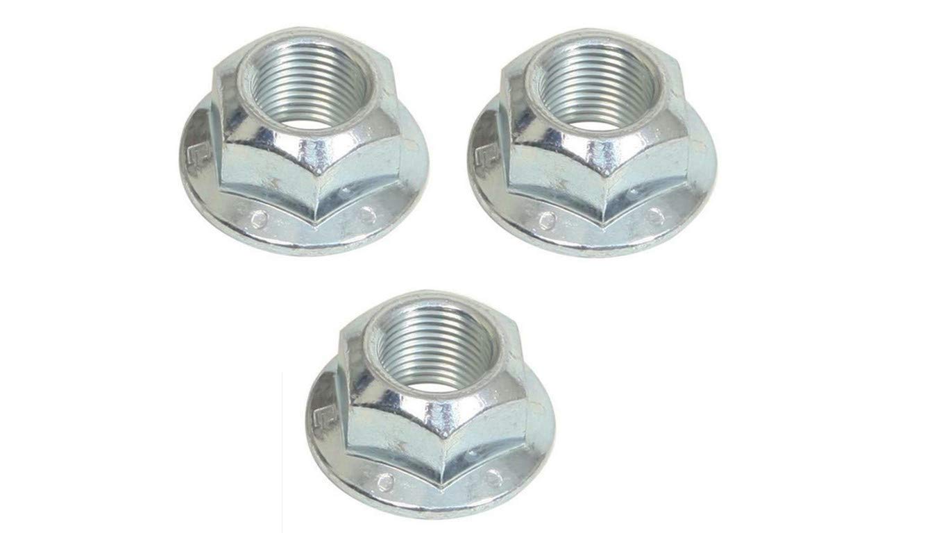 YuXuan Pavilion (3 Pack) Turn Blade Spindle Nut for RZT 50 - RZT 54 - RZT42