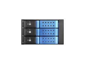 istar bpn-de230hd-blue trayless 2x 5.25 to 3x 3.5 12gb/s hdd hot-swap rack