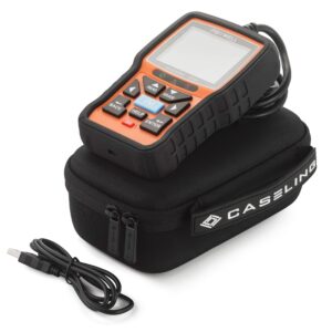 Caseling Hard Case Compatible with Foxwell NT301 Obd2 Scanner Professional Enhanced OBDII Diagnostic Code Reader Tool. (Case Only)