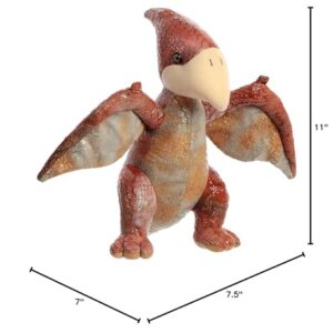 Aurora® Ferocious Dinos & Dragons Pteranodon Stuffed Animal - Prehistoric Fun - Cuddly Companions - Brown 11 Inches