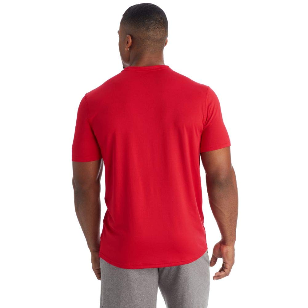 C9 Champion Men's Short Sleeve Tech Tee, Ripe Red, XL