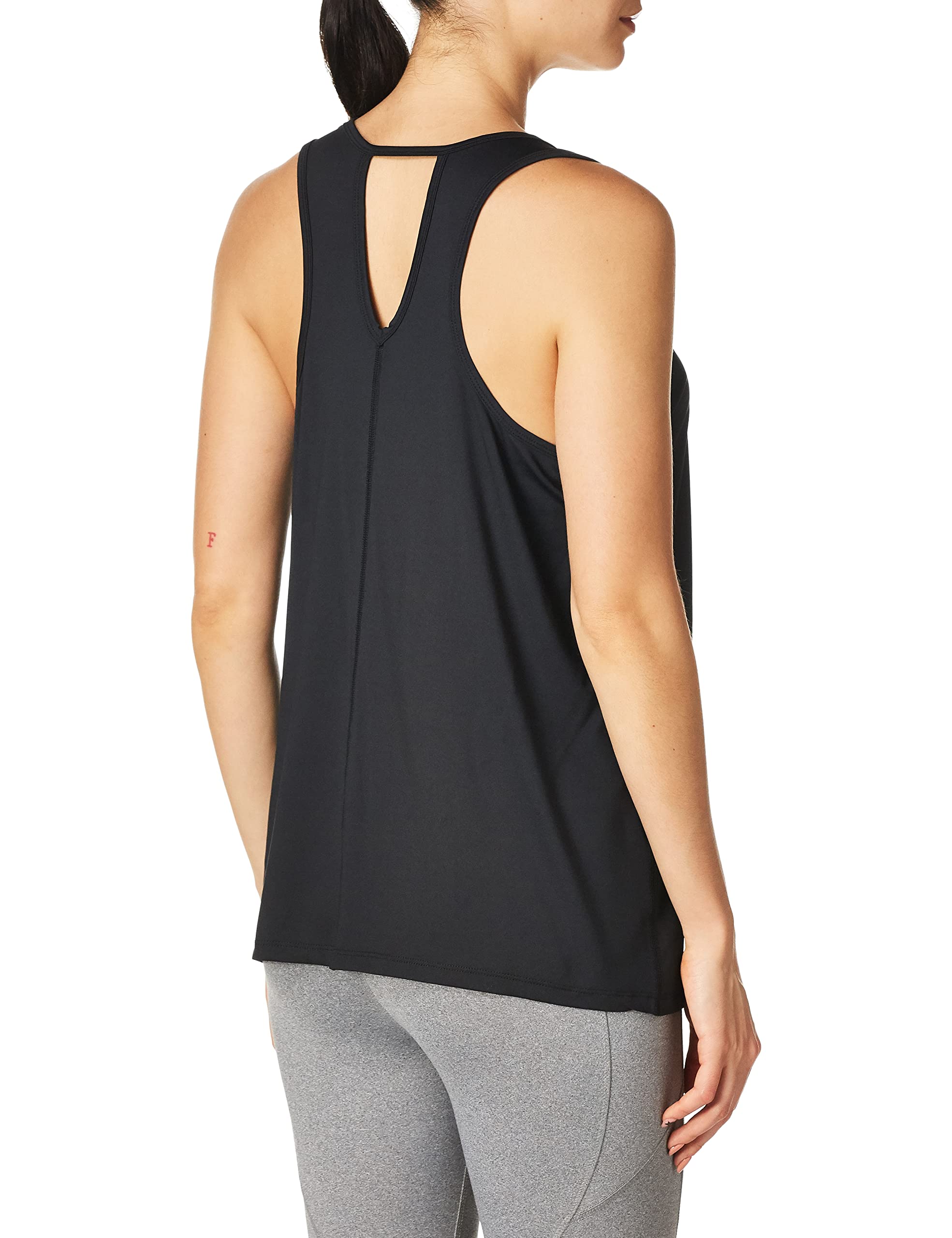 C9 Champion Women's Graphic Tank, EBONY/STAY BALANCED PLUS, XXL