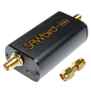 nooelec sawbird+ noaa - premium saw filter & cascaded ultra-low noise lna module for noaa applications. 137mhz center frequency