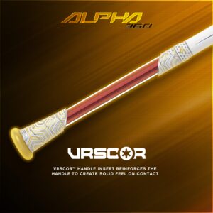 EASTON ALPHA 360 -10 USSSA Youth Baseball Bat, 2 3/4 Barrel, 26/16, JBB20AL10