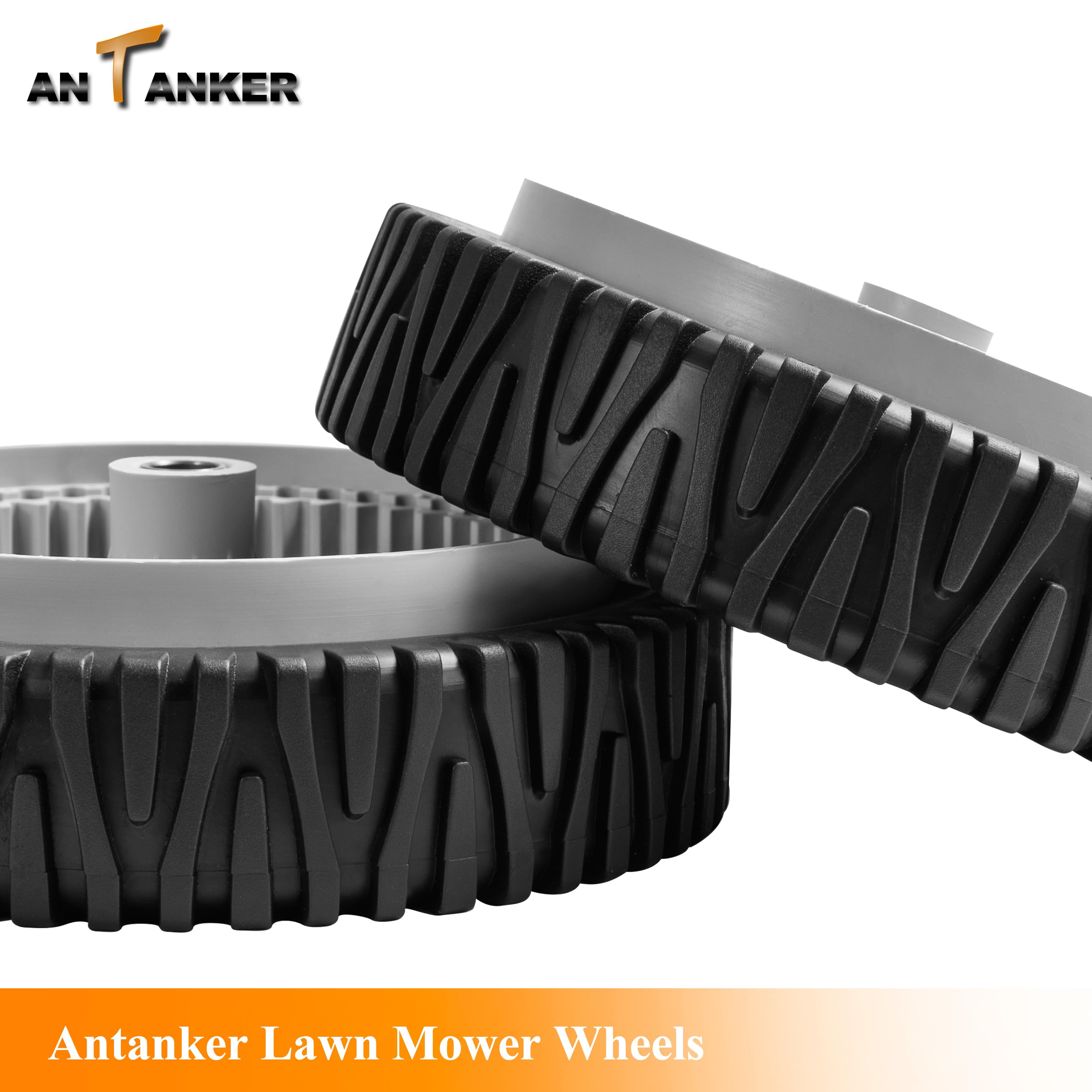 Antanker 583719501 Front Drive Wheels Replaces for AYP 194231x460 401274X460 for Craftsman 532403111 for Hus qvarna 532402657 Self Propelled Mower Drive Wheel for Oregon 72-344, 8" x 1-3/4", 2 Pack