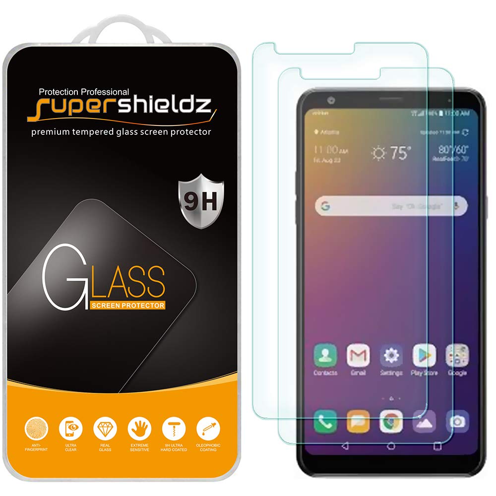 Supershieldz (2 Pack) Designed for LG Stylo 5 / Stylo 5 Plus and Stylo 5X Tempered Glass Screen Protector, Anti Scratch, Bubble Free