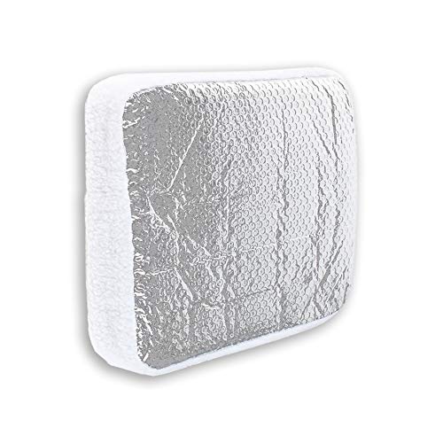 Cynder 02055 Camper Skylight Cover and RV Vent Insulator with Reflective Surface Shield Fits Standard RV Vents (14")