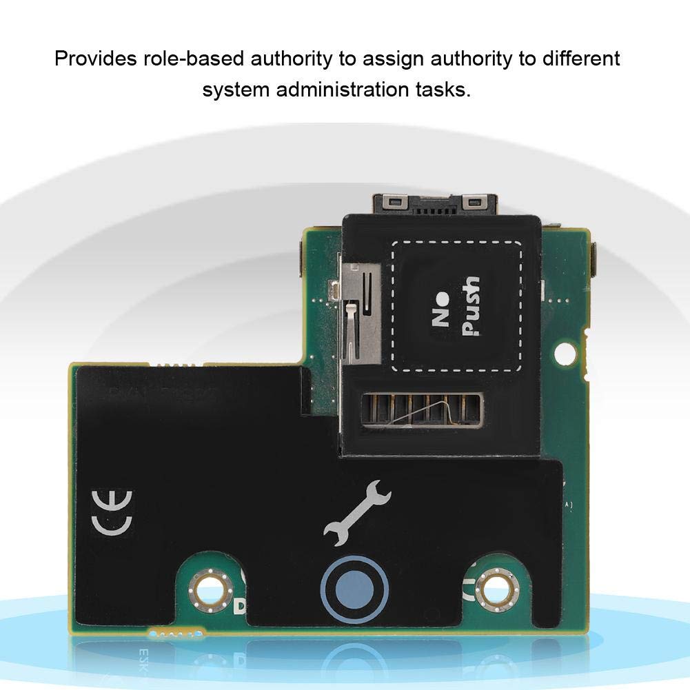 Enterprise Remote Access Card for Idrac6,Professional Controller Supervisor Adapter for Dell PowerEdge R210 R310 T310 R410 T410 R510 R610 R710 Server