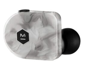 master and dynamic mw07 plus true wireless earphones - white marble