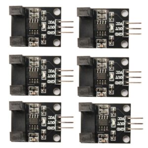 ximimark 6pcs lm393 h2010 photoelectric opposite-type count infrared sensor for arduino