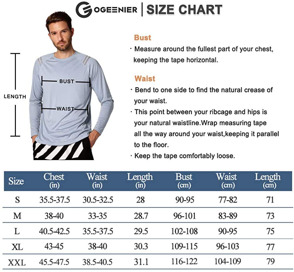 Men's UPF 50+ Sun Protection Hoodie Outdoor Long Sleeve T-Shirt for Running, Fishing, Hiking Azure