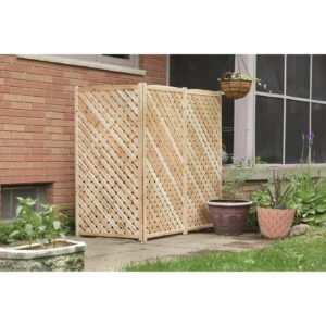 CASTLECREEK Air Conditioner Fence Screen -Tall, AC Covers for Outside to Hide Air Conditioner & for Outdoor Privacy